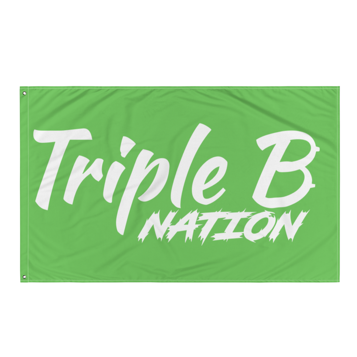Triple B Nation Flag - Lime